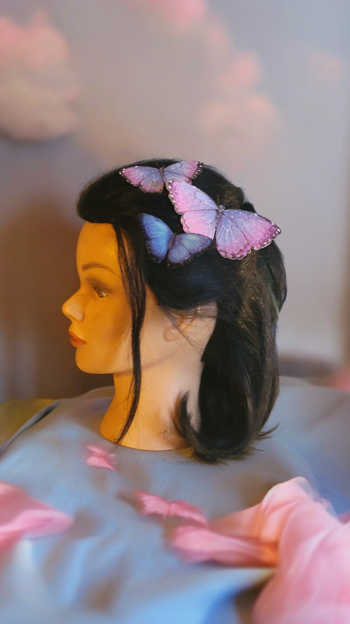 Butterfly Fairy-themed Hair Pins, Hair Clips for Parties or Your Fairy ...