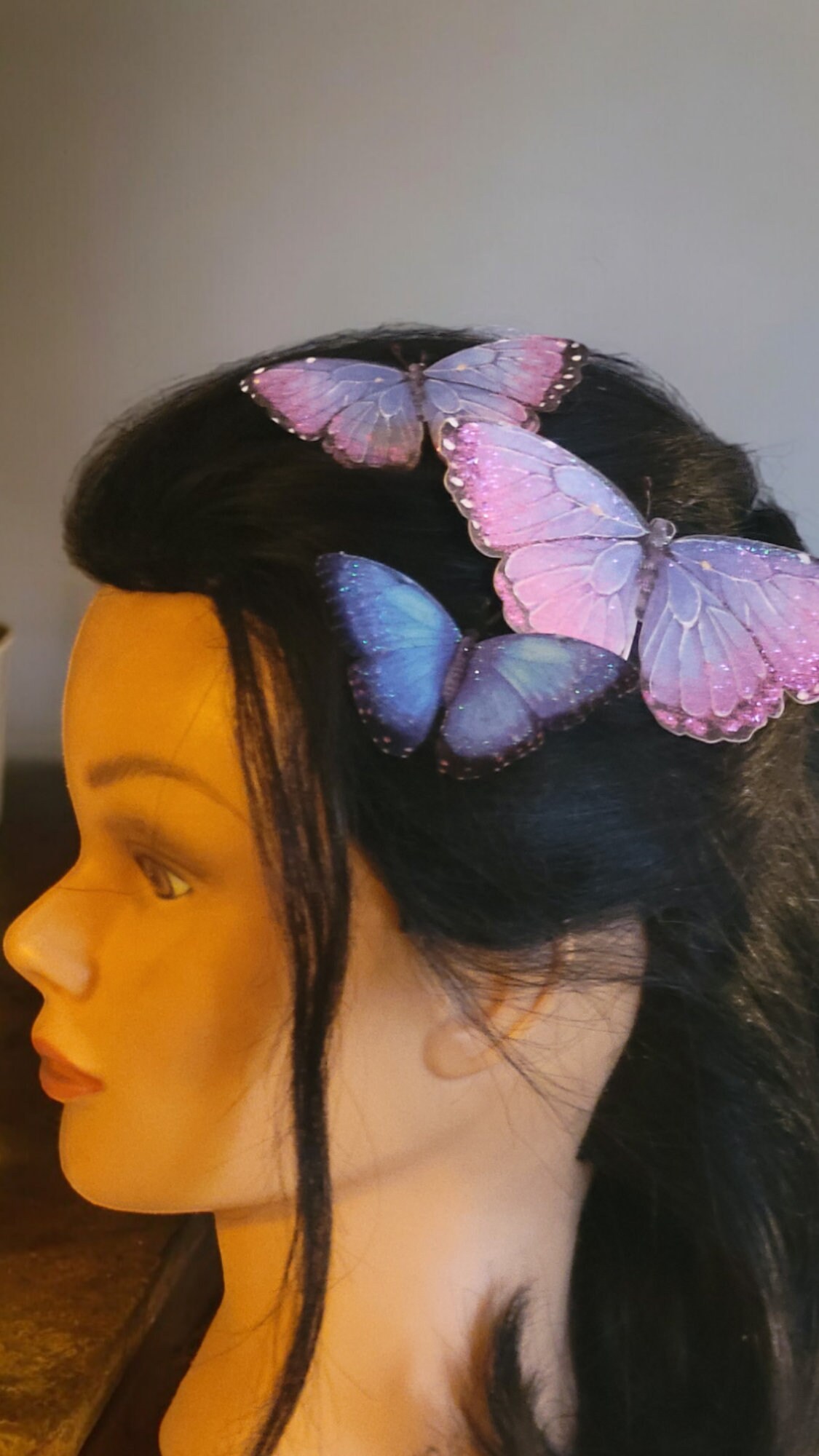 Butterfly Fairy-themed Hair Pins, Hair Clips for Parties or Your Fairy ...
