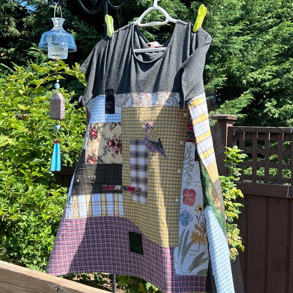 Patchwork Tunic - Etsy