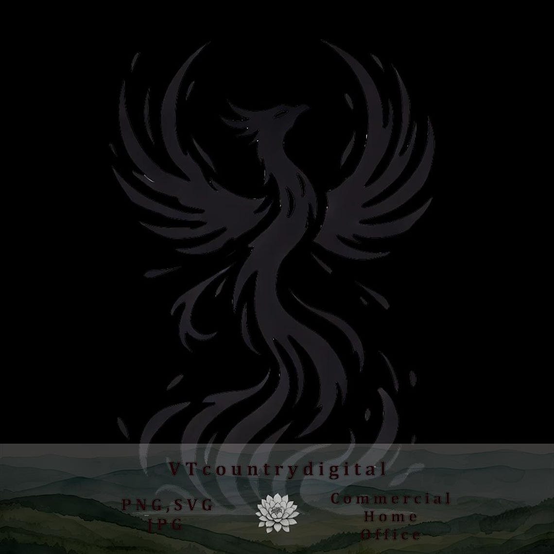 Mythic Phoenix Phoenix Bird Bird Myth Ashes Rising Phoenix Bird Graphic ...