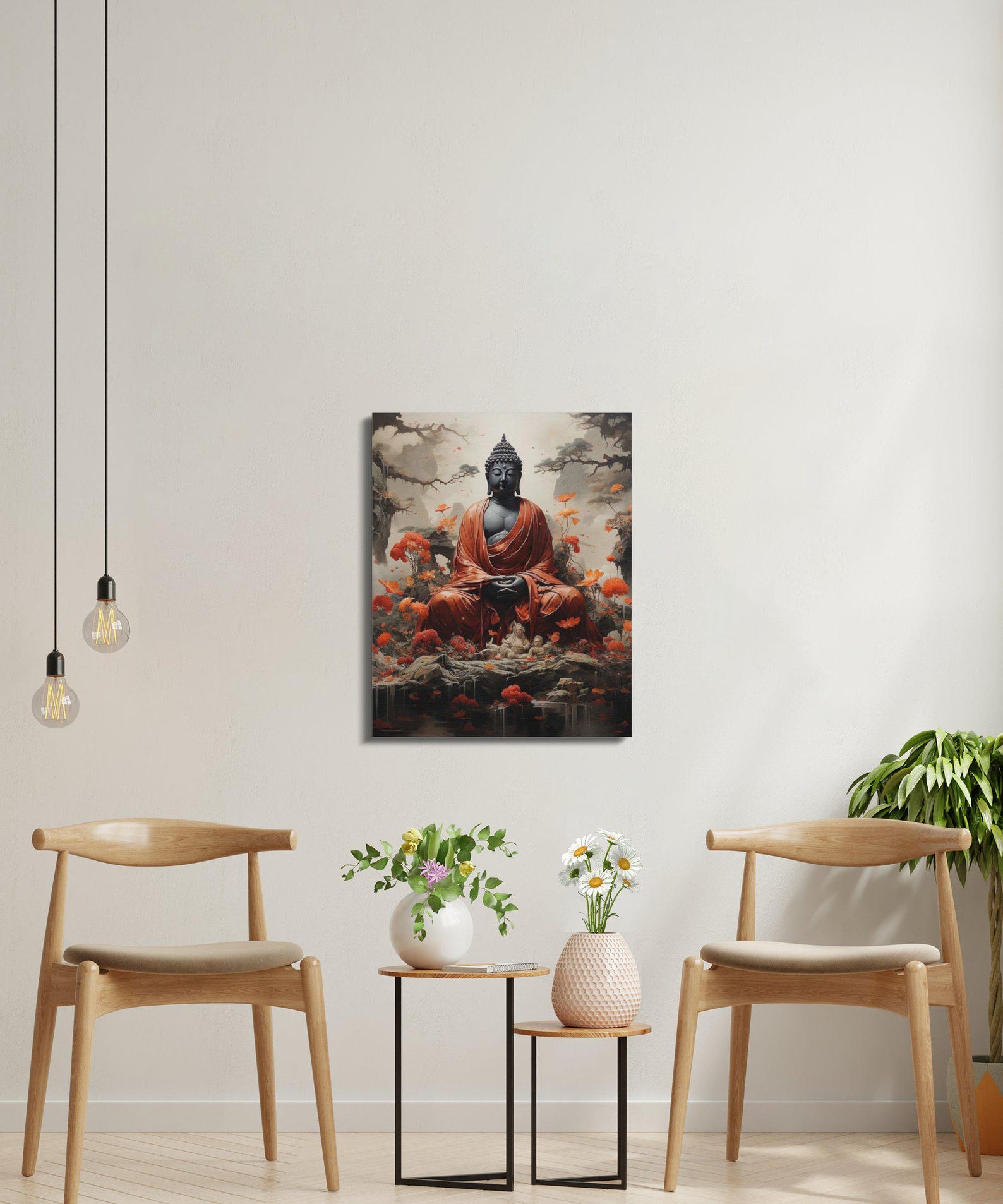 Buddhist Art Printable Wall Decor, Buddha Meditation Digital Download ...
