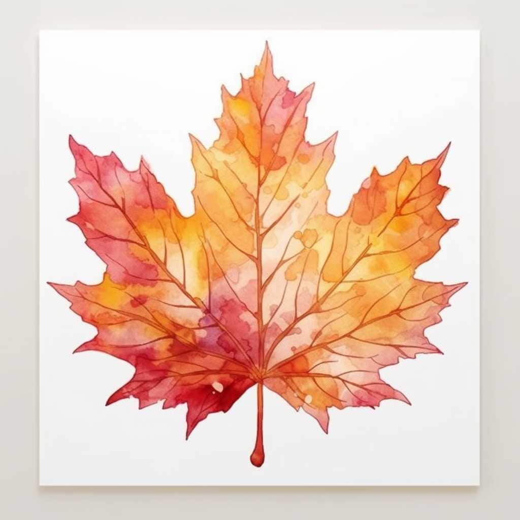 Autumn Maple Leaf Series. Eight Digital Images for Download - Etsy
