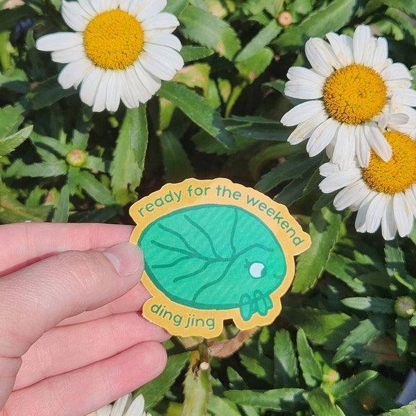 Bluey Leaf Bug Sticker - Etsy