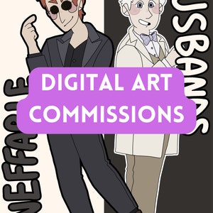 Digital Art Commissions Custom Drawings - Etsy