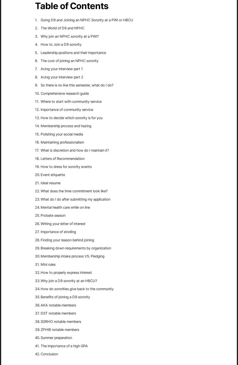 How to Join a D9 Sorority VERSION 2 - Etsy