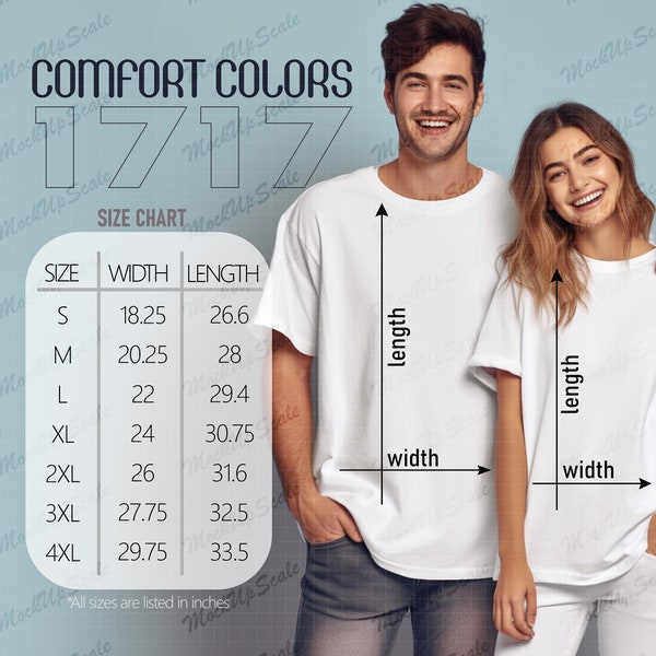 Size Chart - Etsy