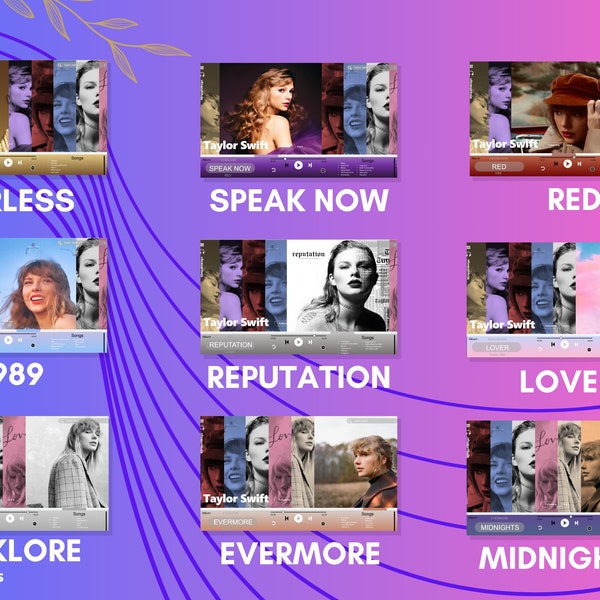 Eras Tour Powerpoint Template - Etsy