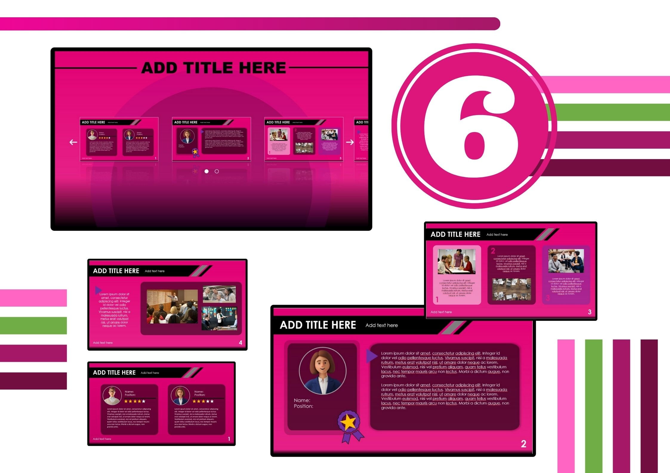 Affordable Powerpoint Templates Package: Business, Portfolio, Research ...