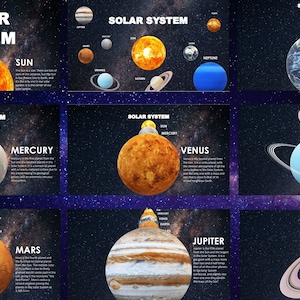 Kids Solar System Powerpoint Template, Solar System Kids, Education ...