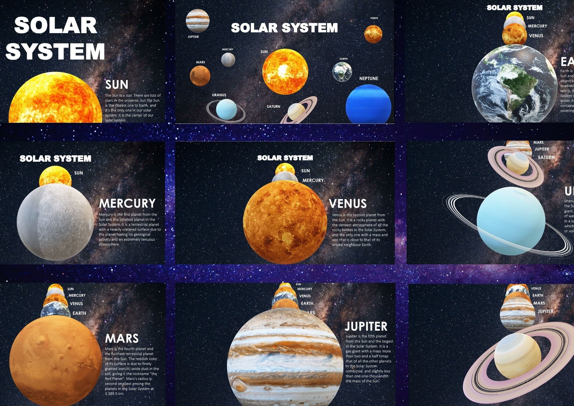 Kids Solar System Powerpoint Template, Solar System Kids, Education ...