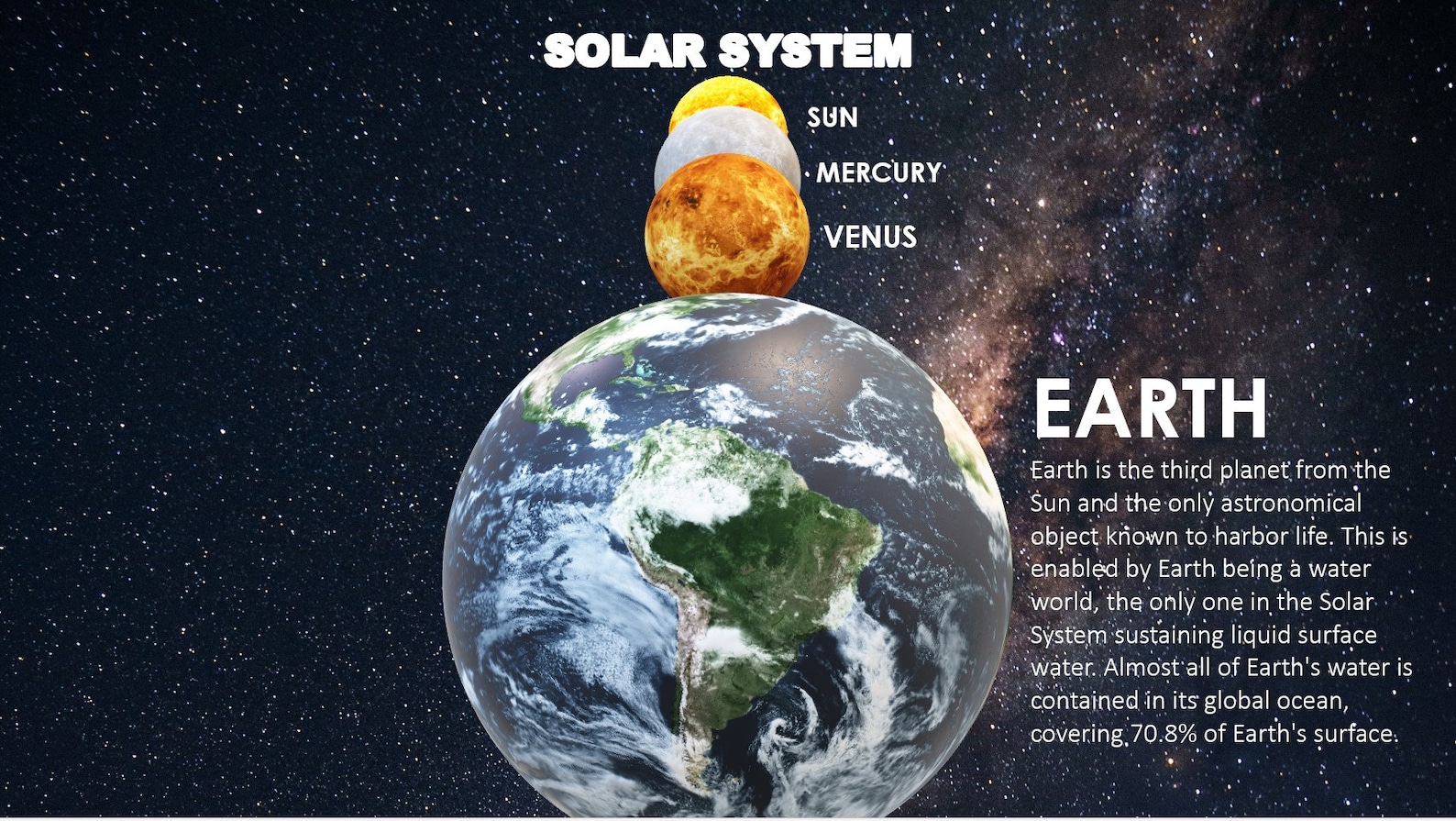 Kids Solar System Powerpoint Template, Solar System Kids, Education ...