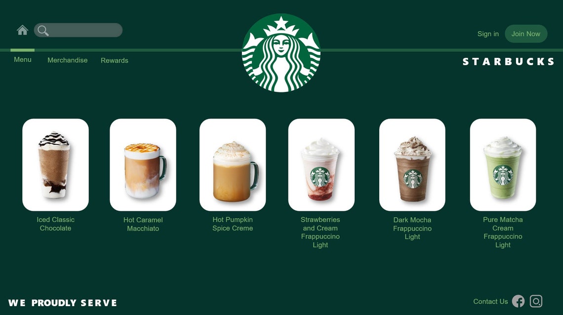 Starbucks Inspired Product Presentation Powerpoint Templates - Editable ...