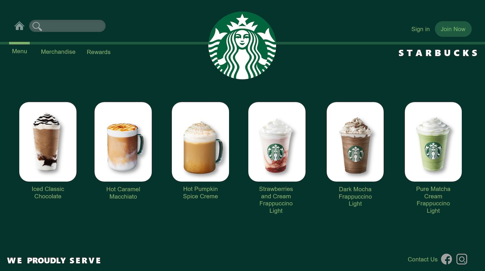 Starbucks Inspired Product Presentation Powerpoint Templates - Editable ...