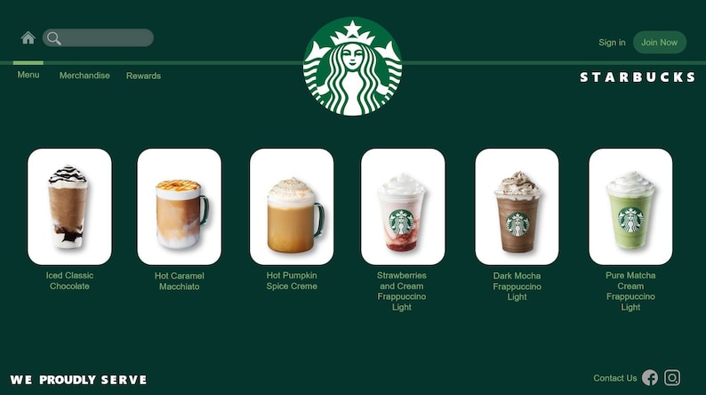 Starbucks Inspired Product Presentation Powerpoint Templates - Editable ...
