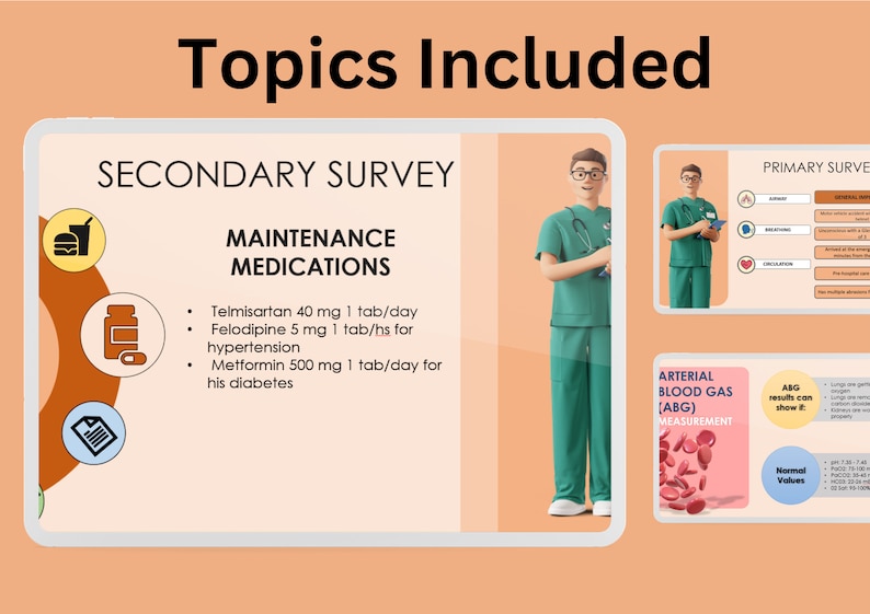 Medicine Case Study Powerpoint Template | School Lesson Presentation ...