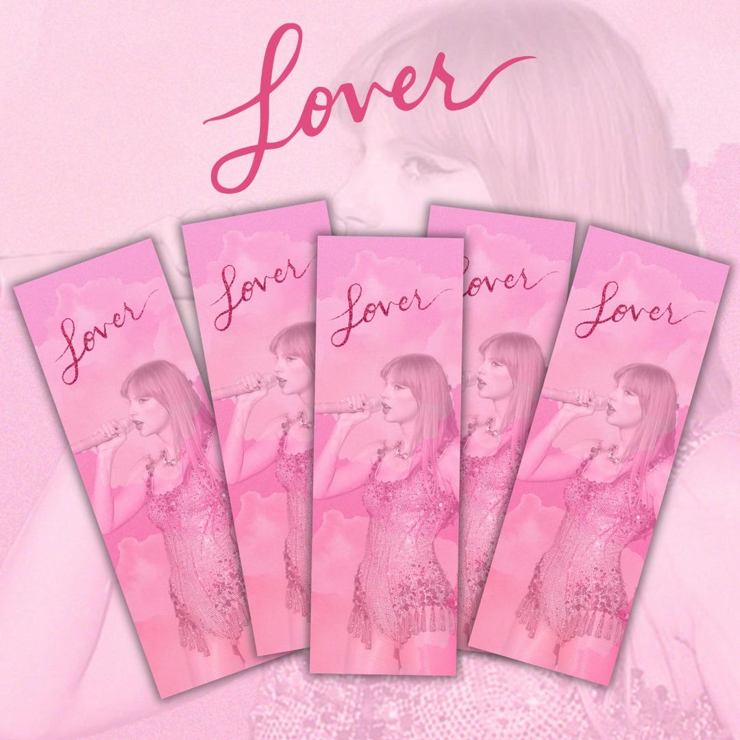 Taylor Swift the Eras Tour Bookmarks - Etsy
