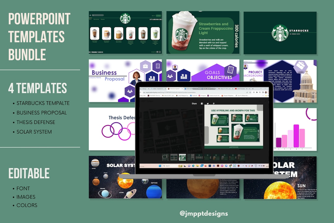 Stream Bundle Powerpoint Templates, Powerpoint Presentation Portfolio ...