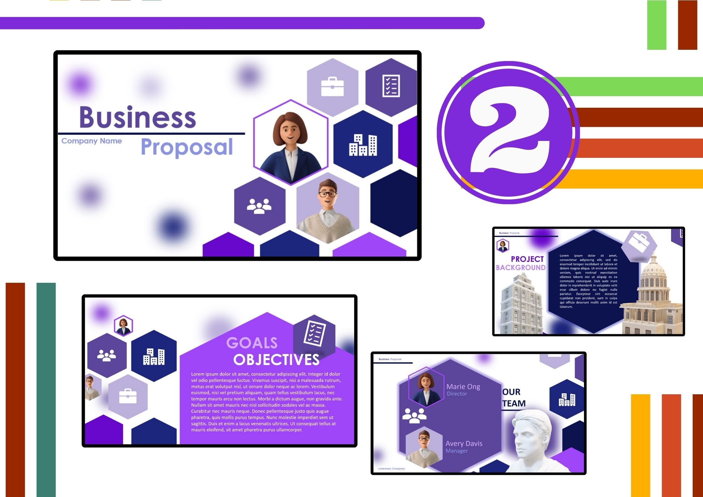 Affordable Powerpoint Templates Package: Business, Portfolio, Research ...