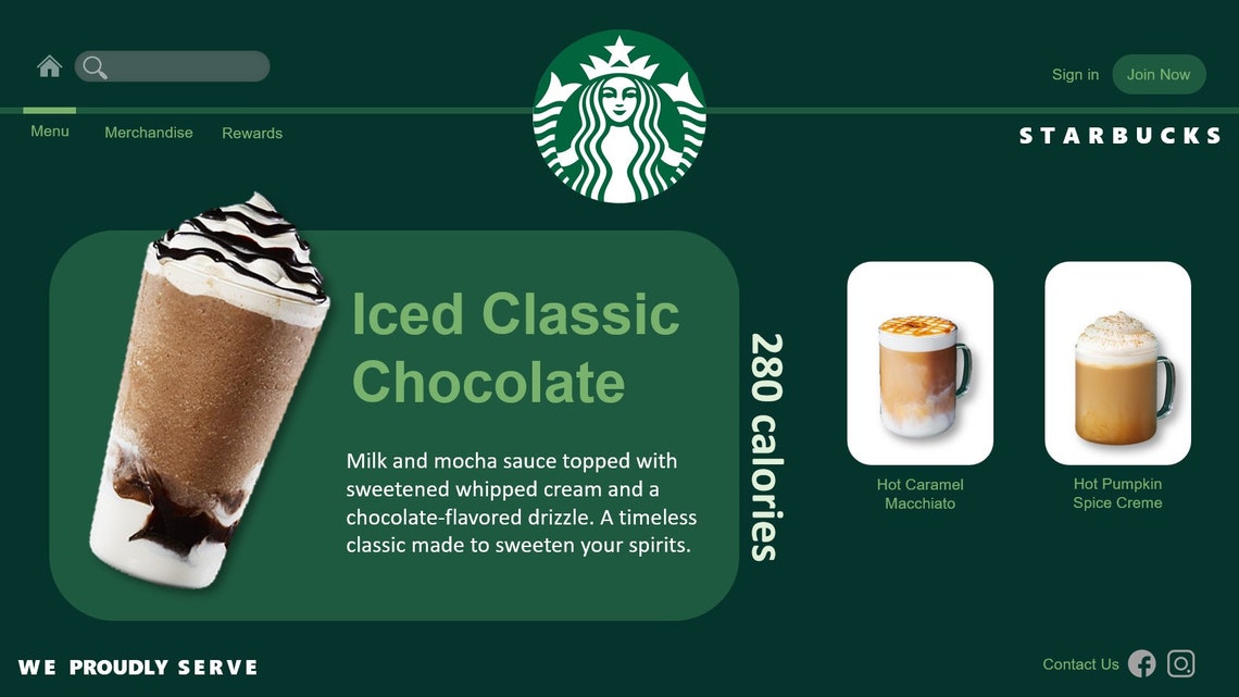 Starbucks Inspired Product Presentation Powerpoint Templates - Editable ...