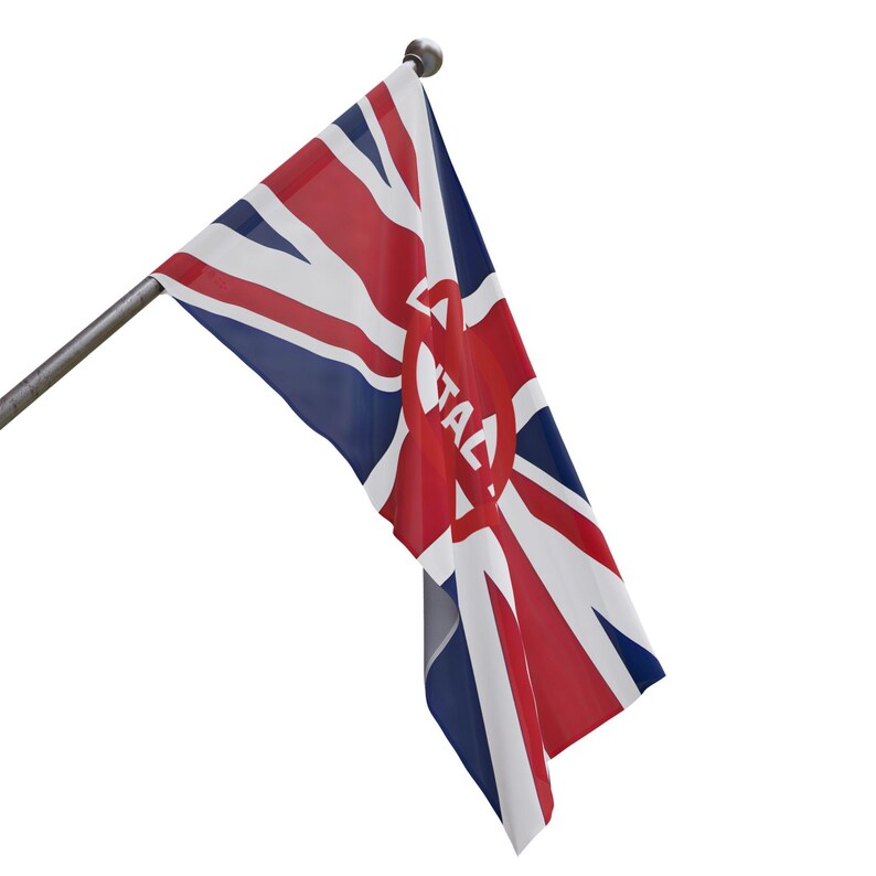 No Digital ID - Union Jack England Flag - Etsy