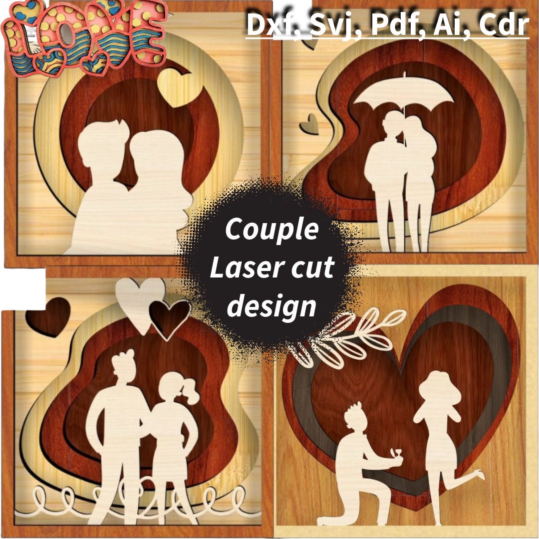 Ultimate Multilayer Laser Cut Design Collection for CNC CO2 - Etsy