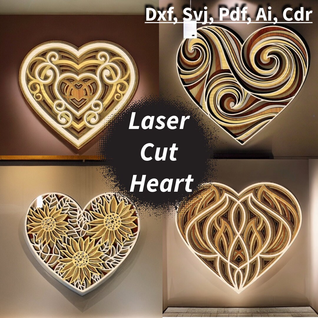 Ultimate Multilayer Laser Cut Design Collection for CNC CO2 - Etsy