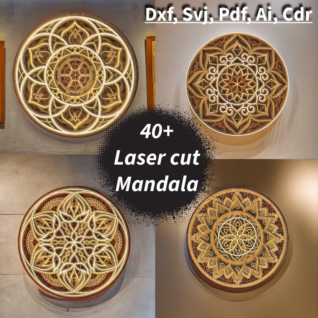 Ultimate Multilayer Laser Cut Design Collection for CNC CO2 - Etsy