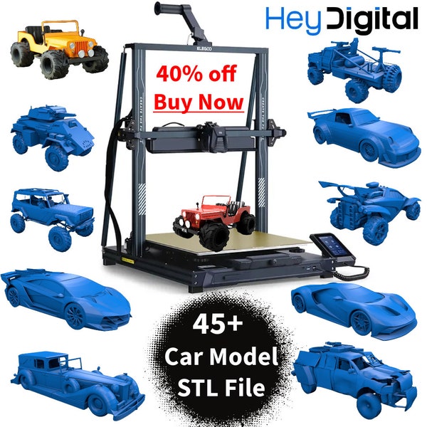 Car 3d Print Model - Etsy