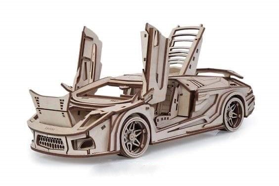 25 Car Model laser cut file, DXF, SVJ, ai and CDR, 3d puzzle file ...