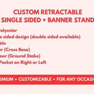Premium Single-sided Retractable Banner Stands - High-quality Display ...