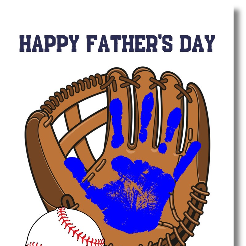 Father Day Handprint - Etsy