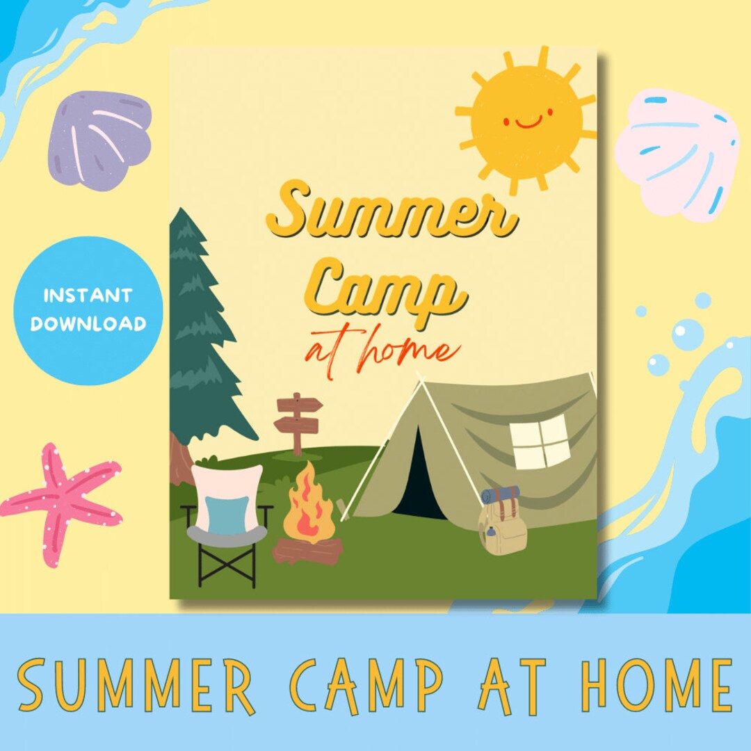 Summer Camp at Home | Camping | Summertime | the Great Outdoors ...