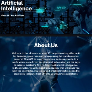 Artificial Intelligence Chat GPT for Business - Etsy