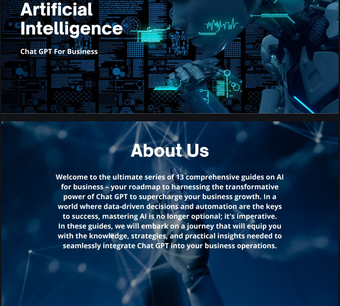 Artificial Intelligence Chat GPT for Business - Etsy