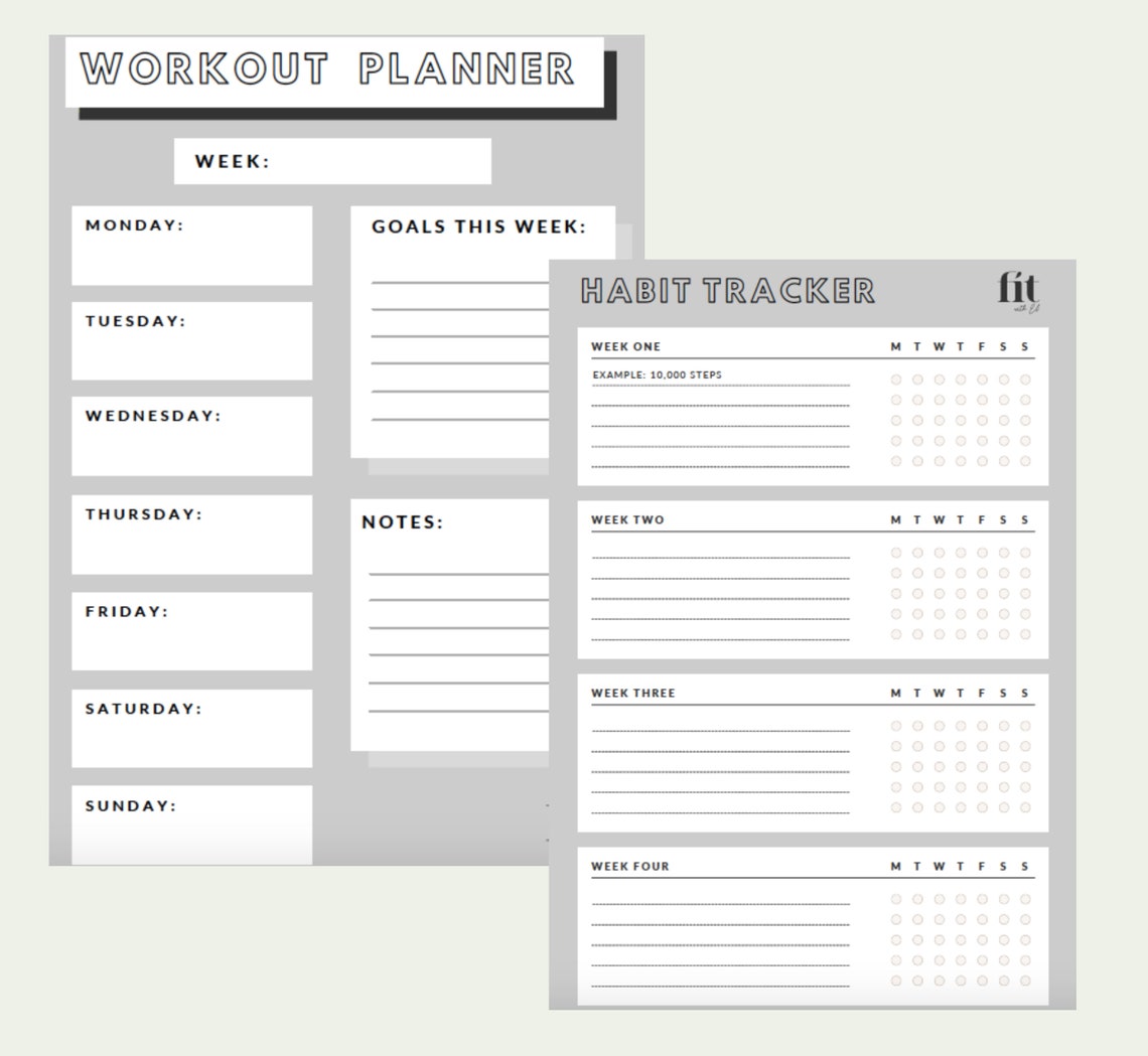 Fitness Challenge Ebook | 8 Week Challenge | Workout Plan | Beginner ...