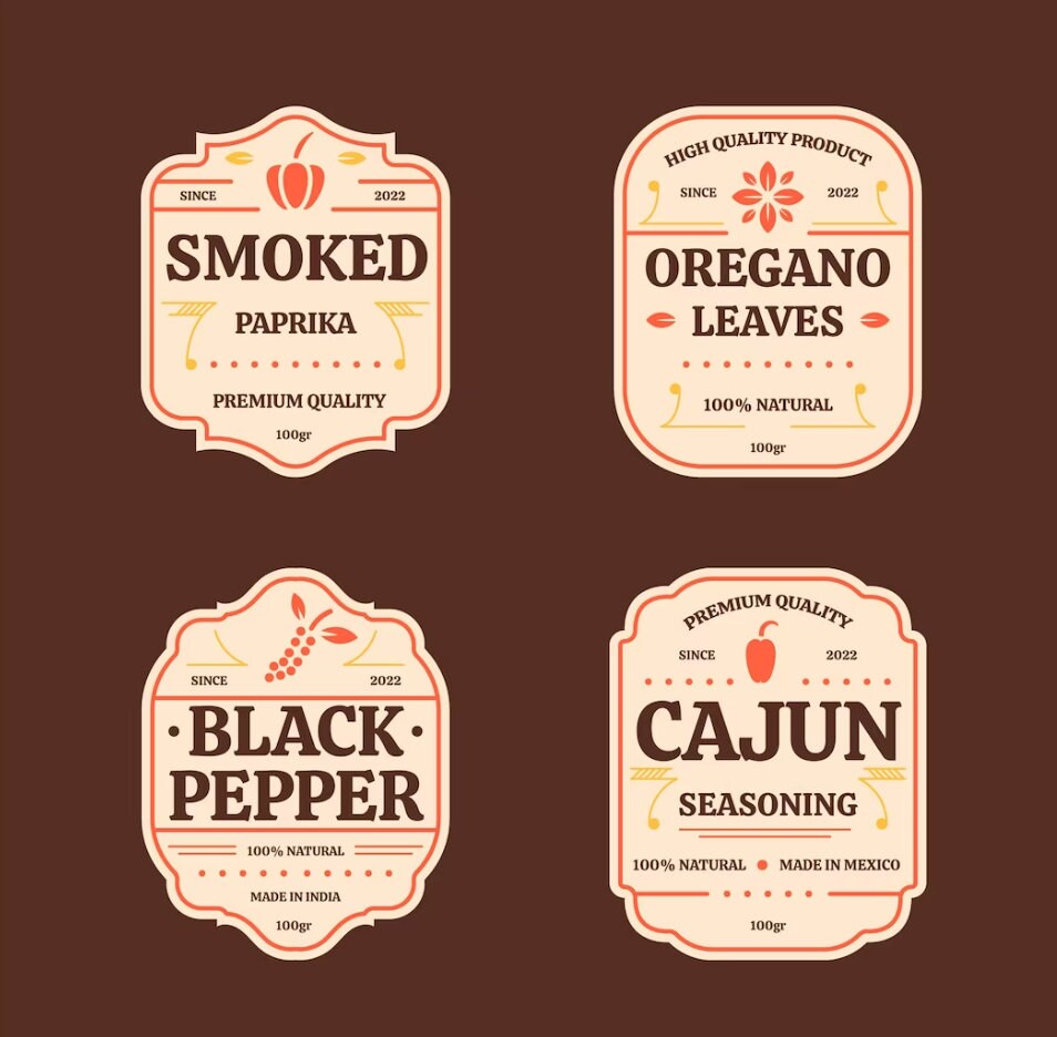 Kitchen Storage Labels - Etsy