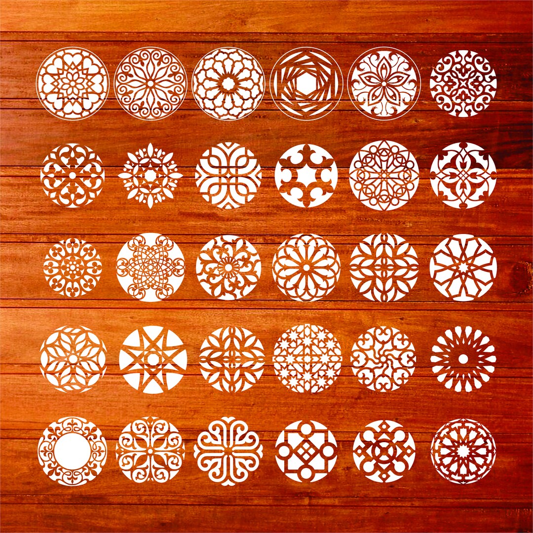 150 Designs of Abstract Laser Cut, Circle Panel Cnc, Wall Decor Cnc ...