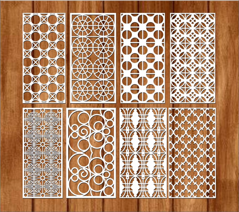 Dxf Panel, Laser Cut Wood Panel, SVG, CNC, Dxf Files, Engraving SVG ...