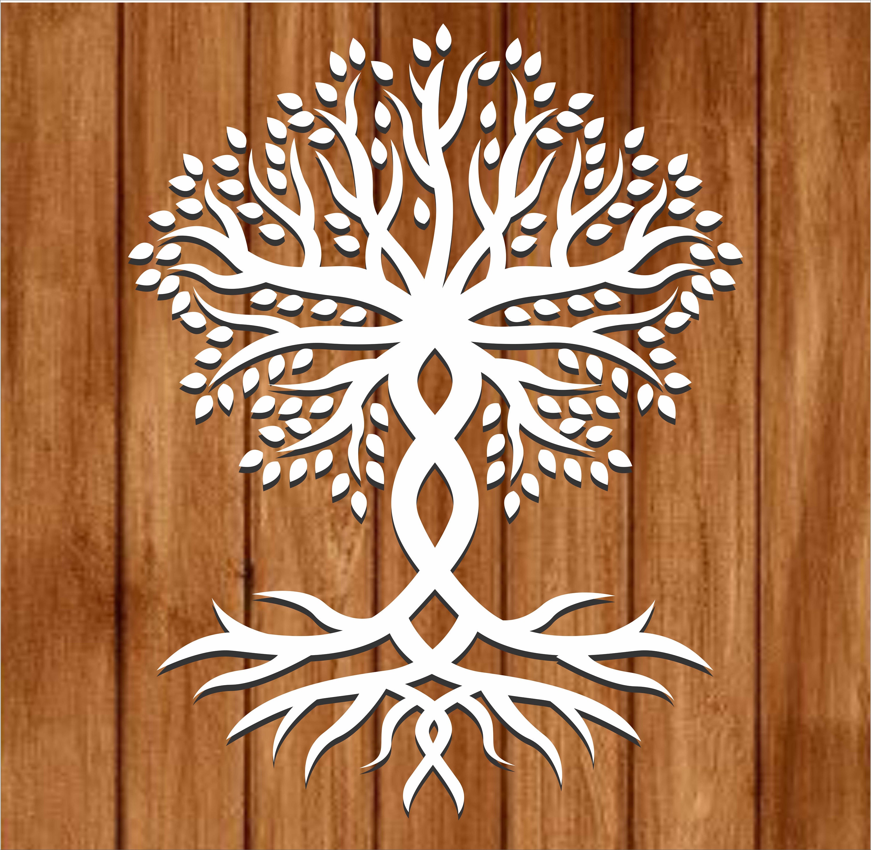 Celtic Trees Mega Bundle SVG Trees and Monograms for Cricut, CNC, Laser ...