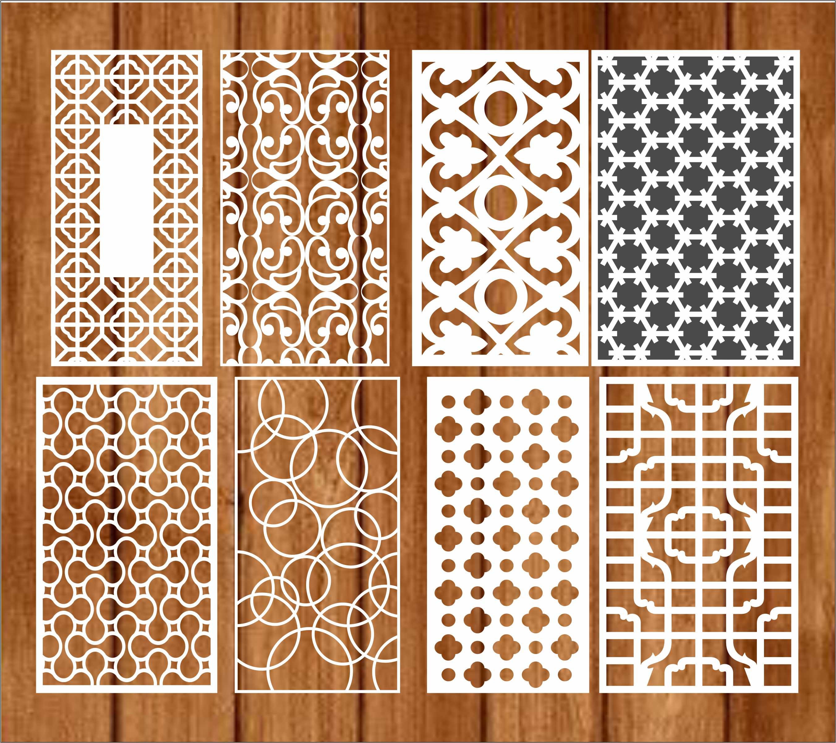 Dxf Panel, Laser Cut Wood Panel, SVG, CNC, Dxf Files, Engraving SVG ...