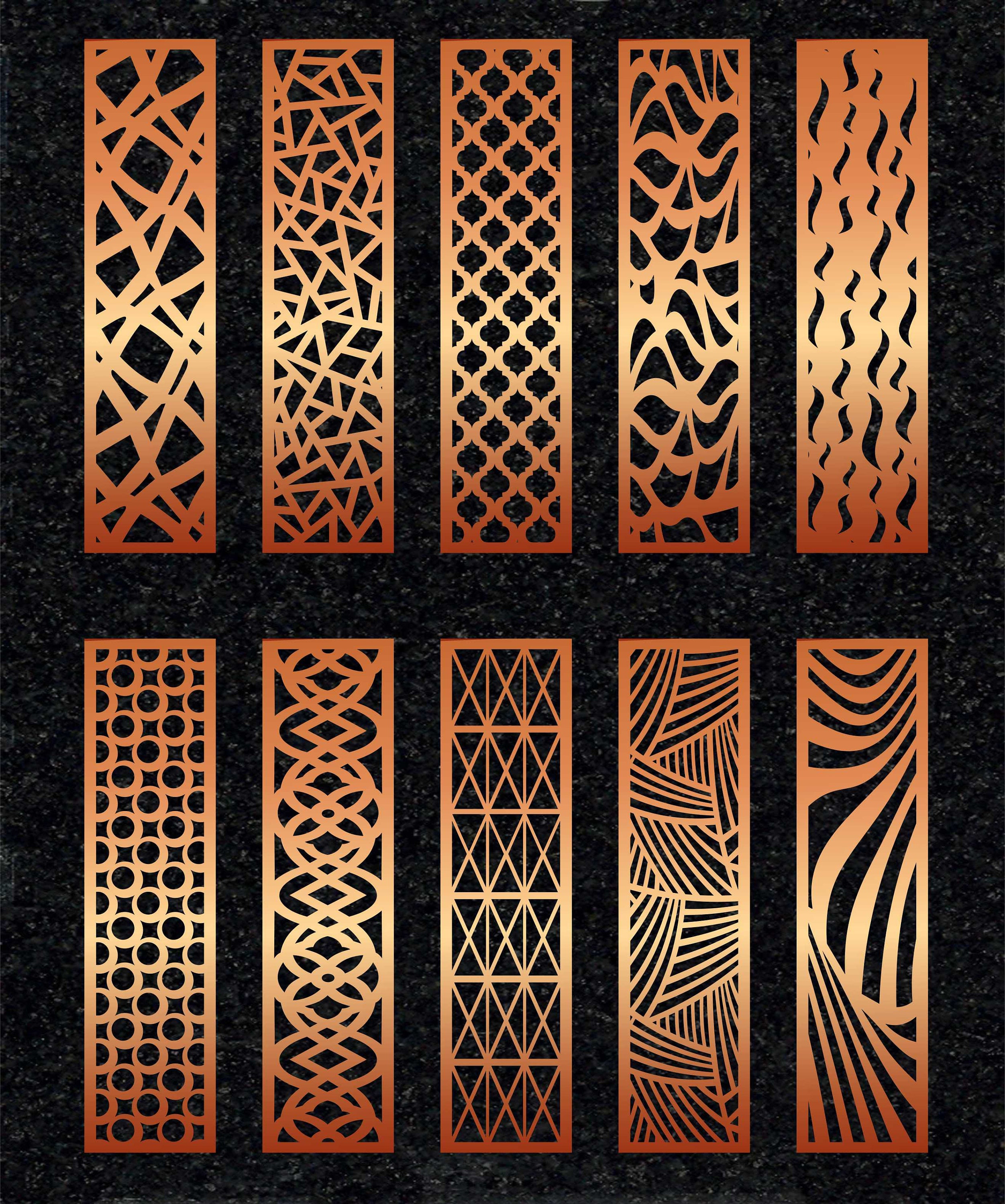 Decorative Panel Laser Cut Wood Panel CNC Panel Dxf Panel - Etsy