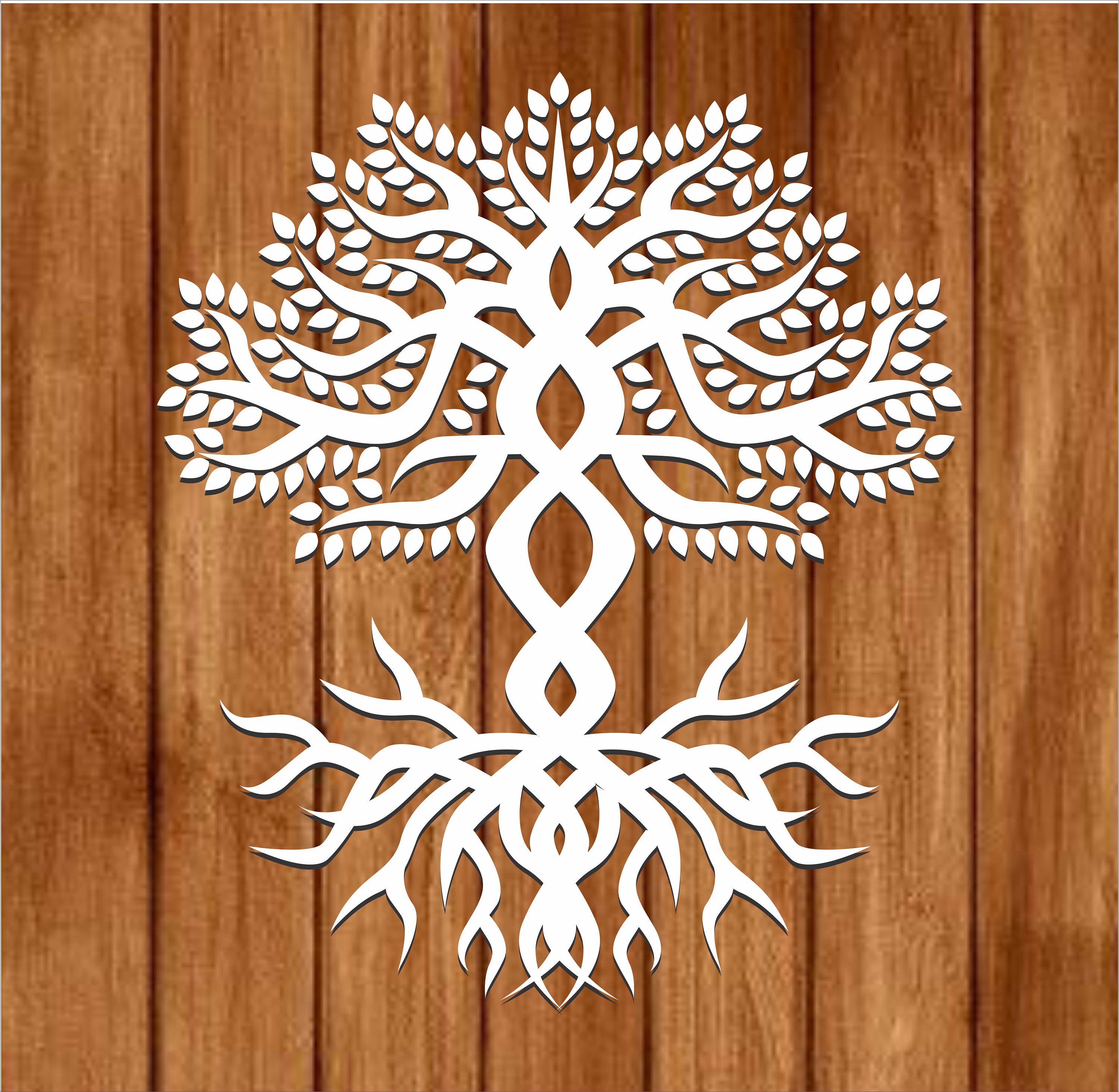 Celtic Trees Mega Bundle SVG Trees and Monograms for Cricut, CNC, Laser ...