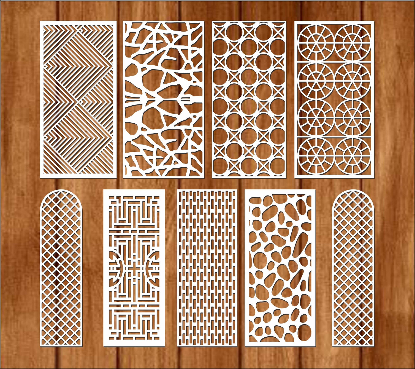 Dxf Panel, Laser Cut Wood Panel, SVG, CNC, Dxf Files, Engraving SVG ...