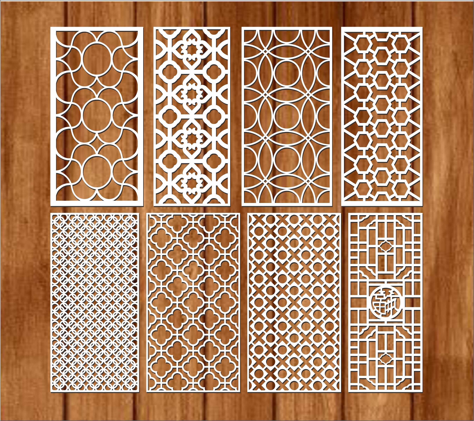 Dxf Panel, Laser Cut Wood Panel, SVG, CNC, Dxf Files, Engraving SVG ...