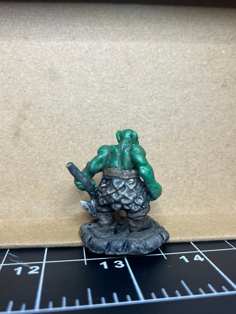 Orc DND Miniature, 32 Mm Scale, Dungeons and Dragons, D&D, Pathfinder ...