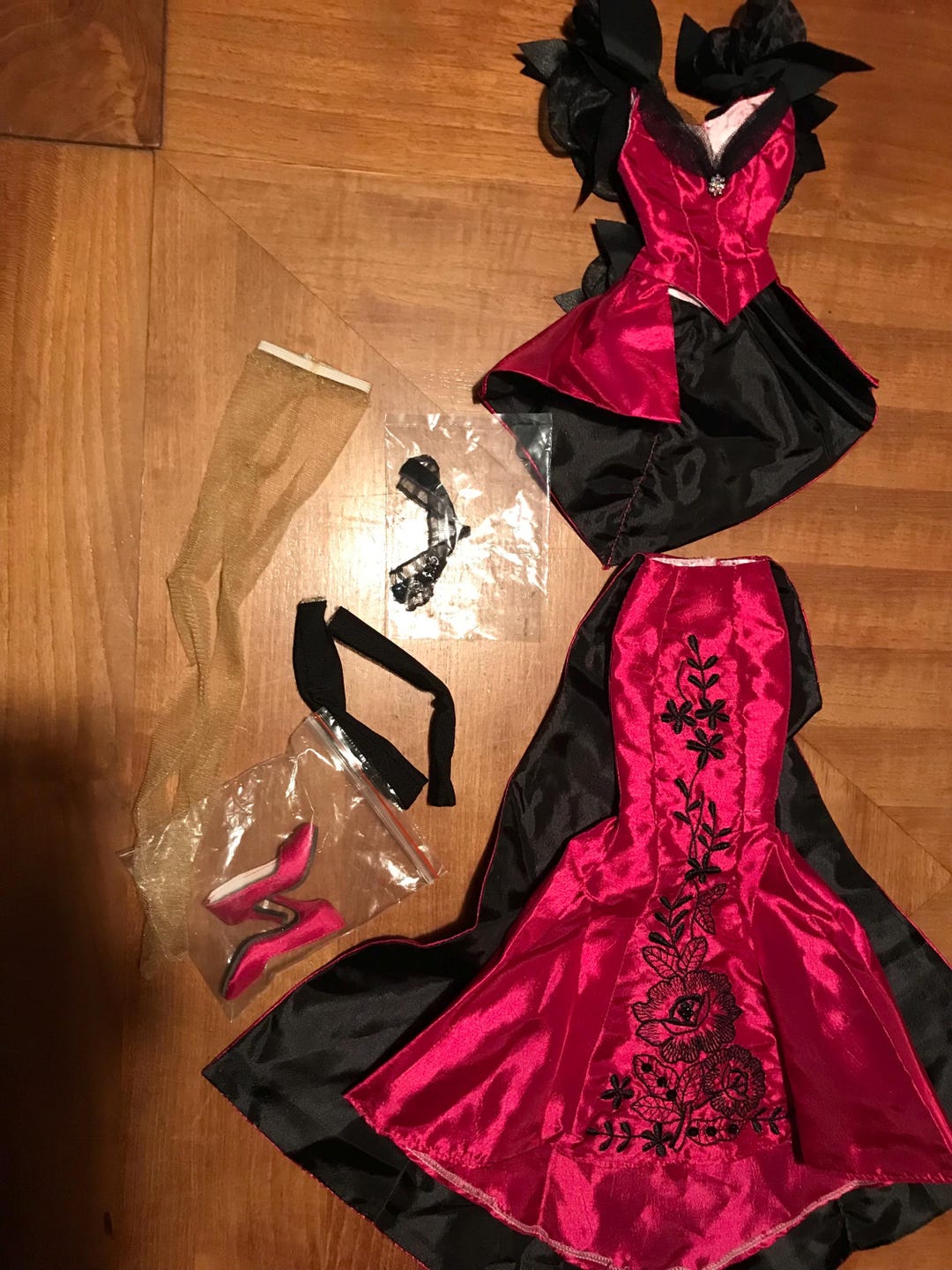 Evangeline Ghastly Midnight Dance Outfit - Etsy