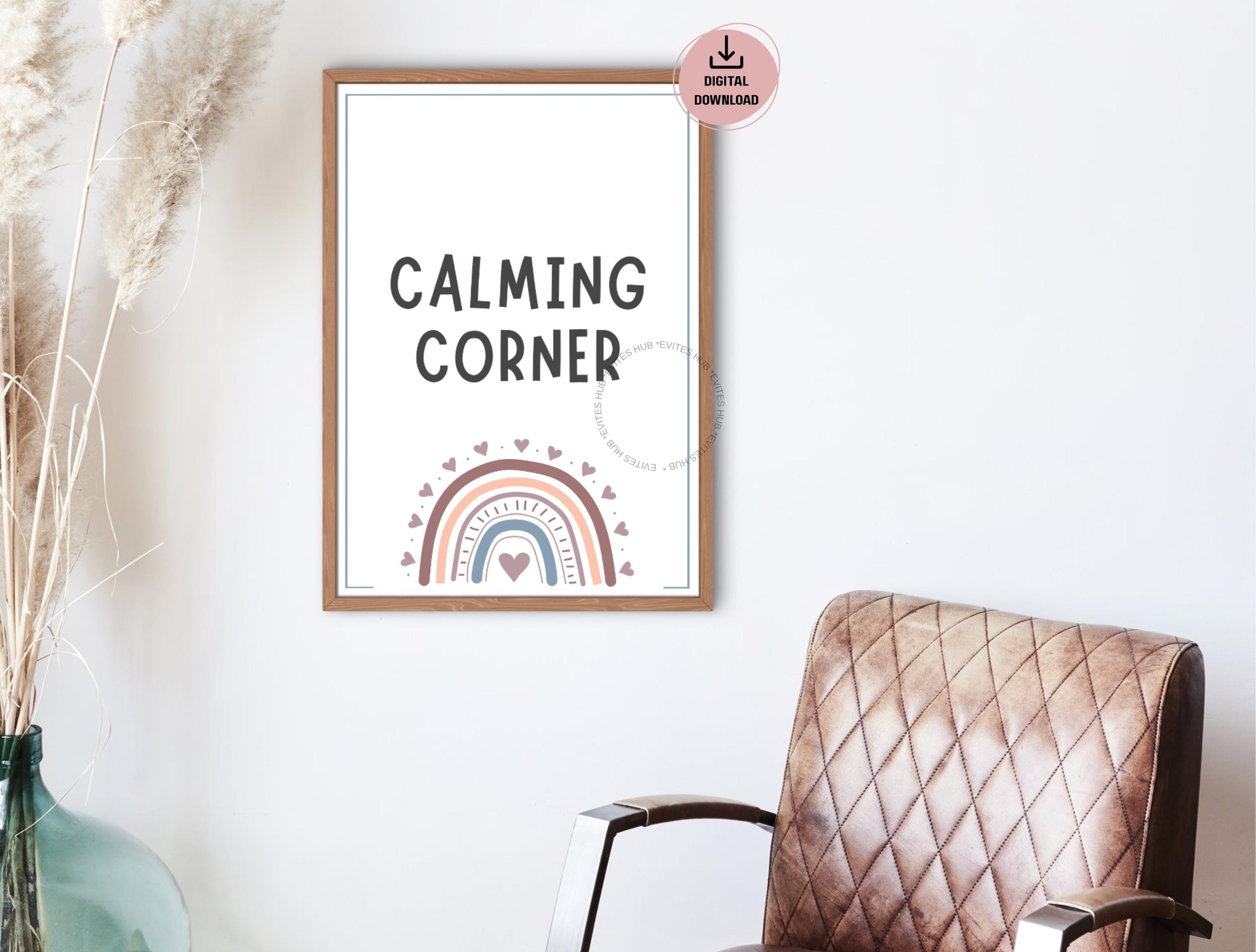 18 Calming Corner Bundle Printable, Classroom Calm Down Kit ...