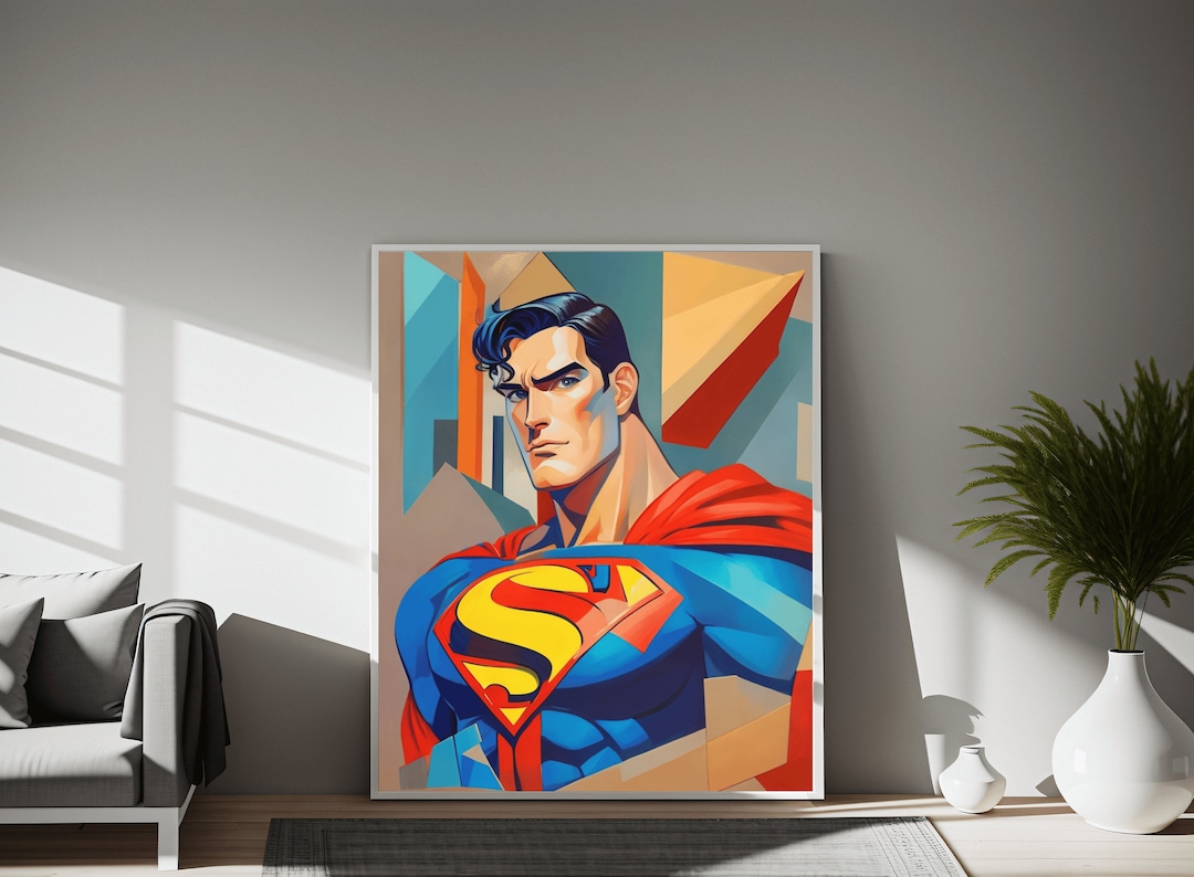 Cubism Art SERIES 07 Marvel Wall Art Superhero Print - Etsy