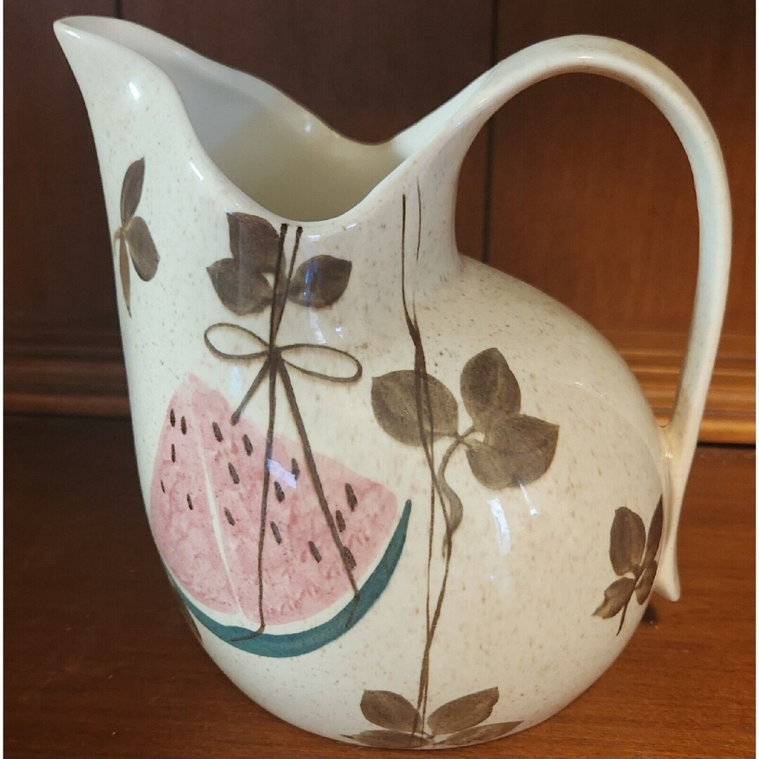 Vintage Red Wing TAMPICO Small Pitcher milk 32 Oz - Etsy