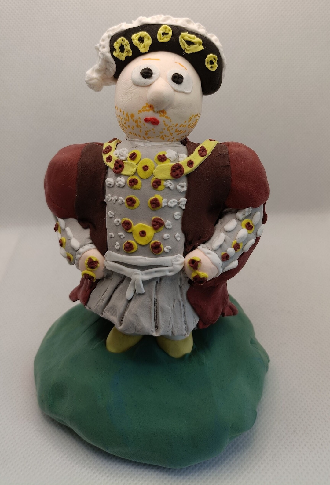 Henry VIII Handmade Clay Model - Etsy